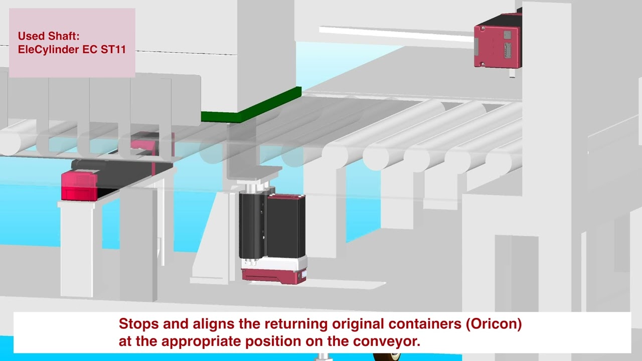 Stopper for foldable container line - IAI America